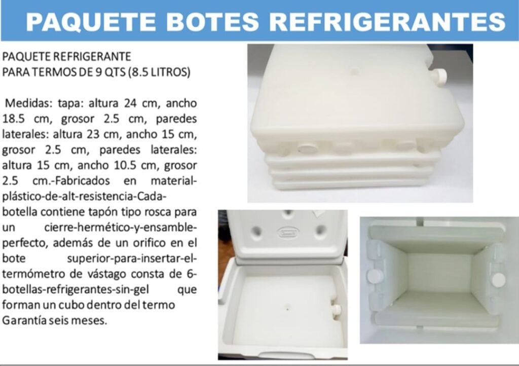 Termo Hielera 9 qt (8.5 litros) especial Sector salud - Coleman Mexico